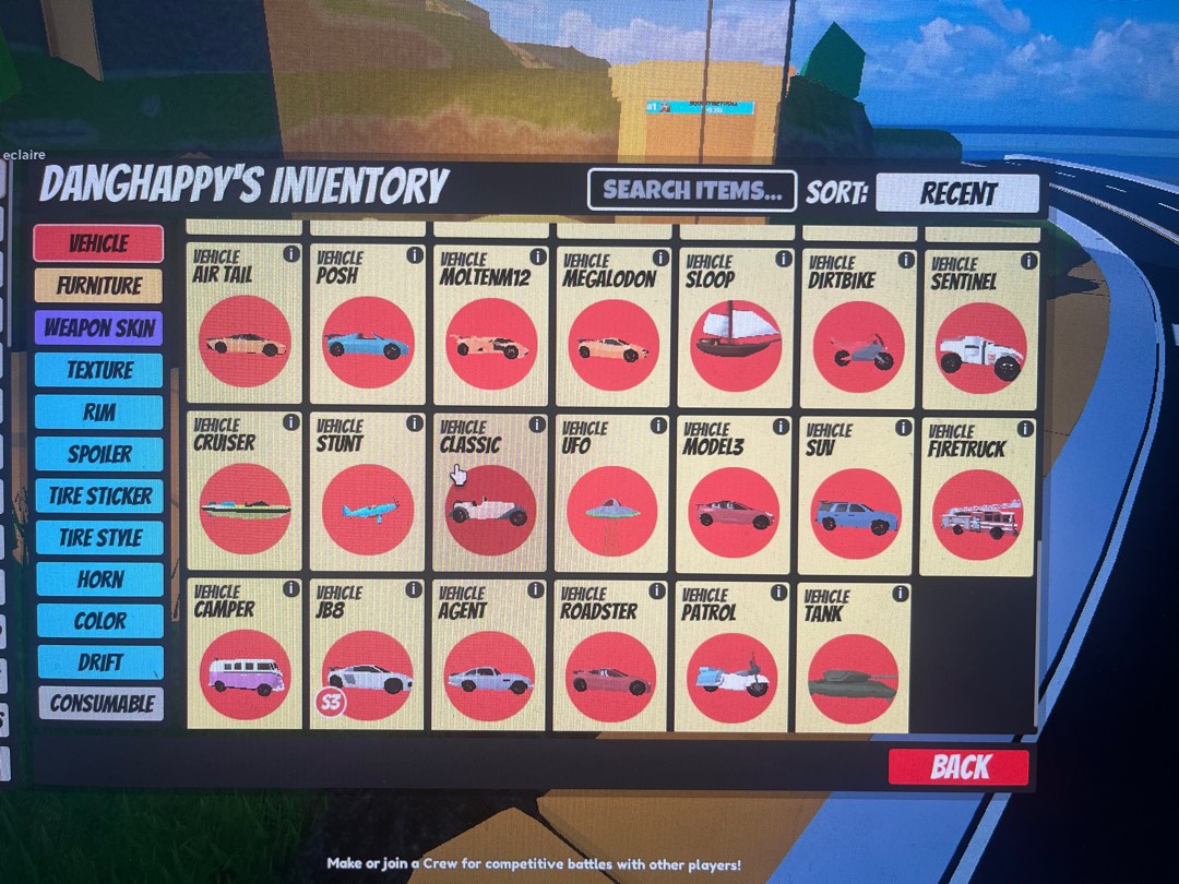 my entire jailbreak inventory, Video Gaming, Gaming Accessories, In ...