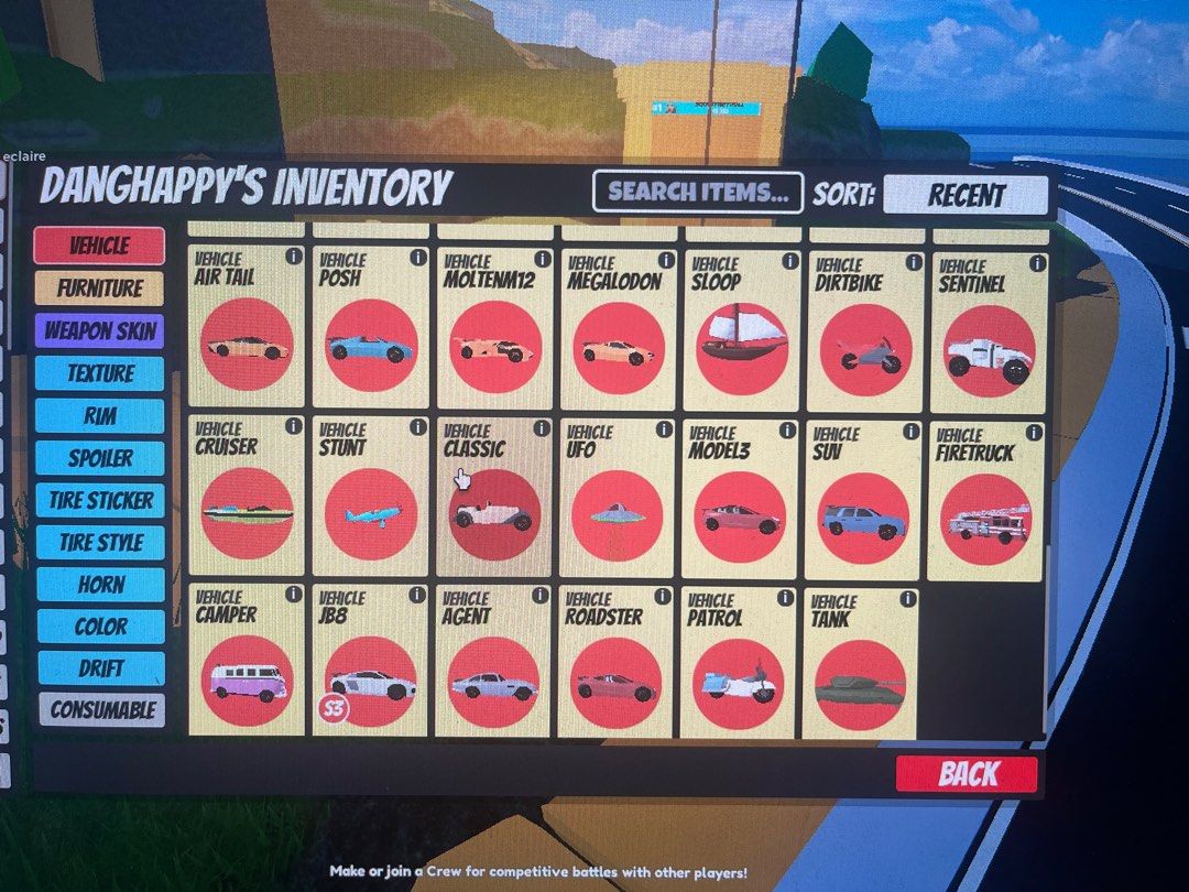 my entire jailbreak inventory, Video Gaming, Gaming Accessories, In ...