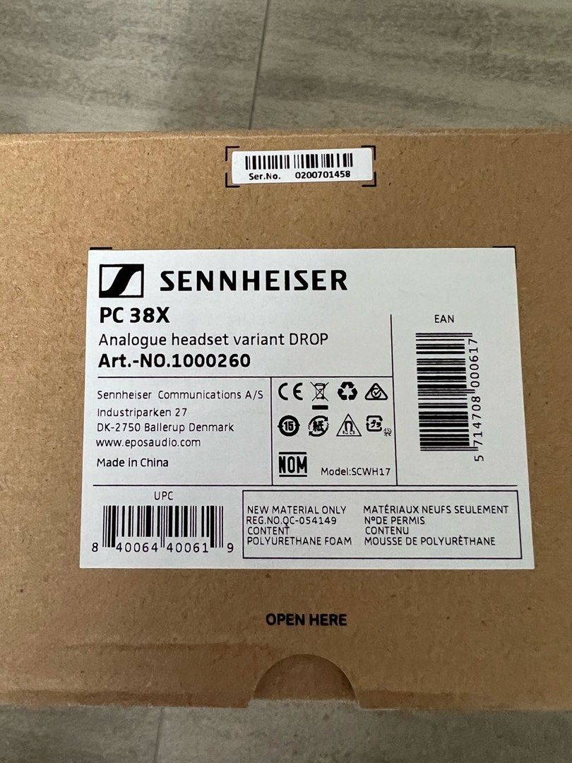 Sennheiser PC38X, Audio, Headphones & Headsets on Carousell