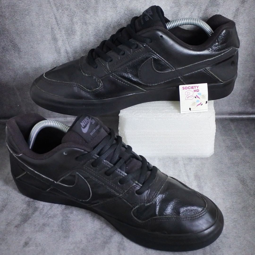 Sepatu Casual - Nike SB Delta Force Vulc Black Size 42.5, Fesyen Pria ...