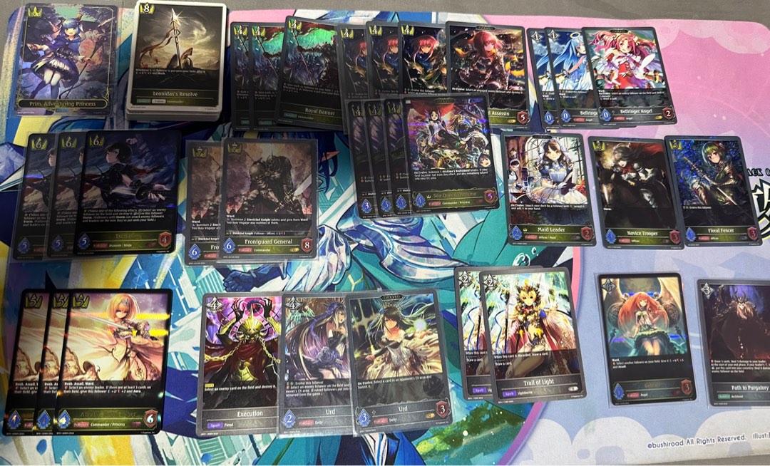 Shadowverse Evolve Swordcraft Deck, Hobbies & Toys, Toys & Games on ...