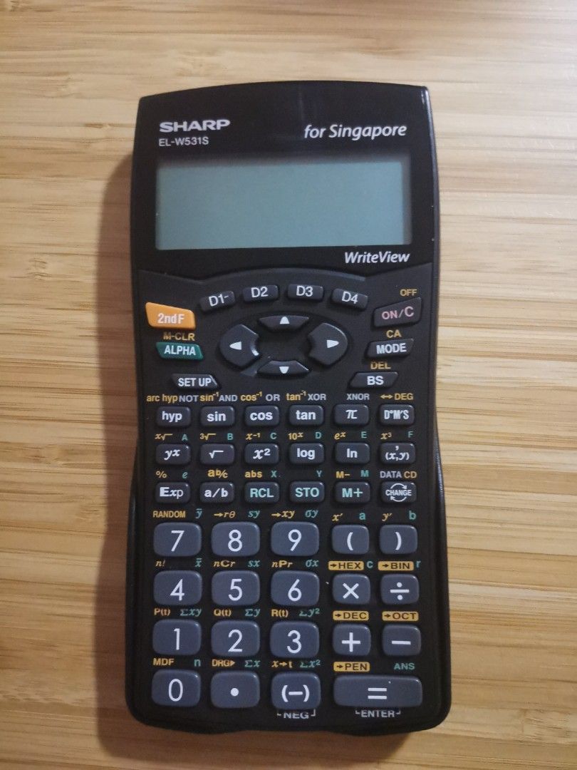 SHARP Calculator, Mobile Phones & Gadgets, Other Gadgets on Carousell