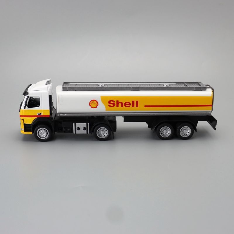 Volvo 1:50 SHELL Oil Tanker Trailer Diecast Metal Car, Hobbies & Toys ...