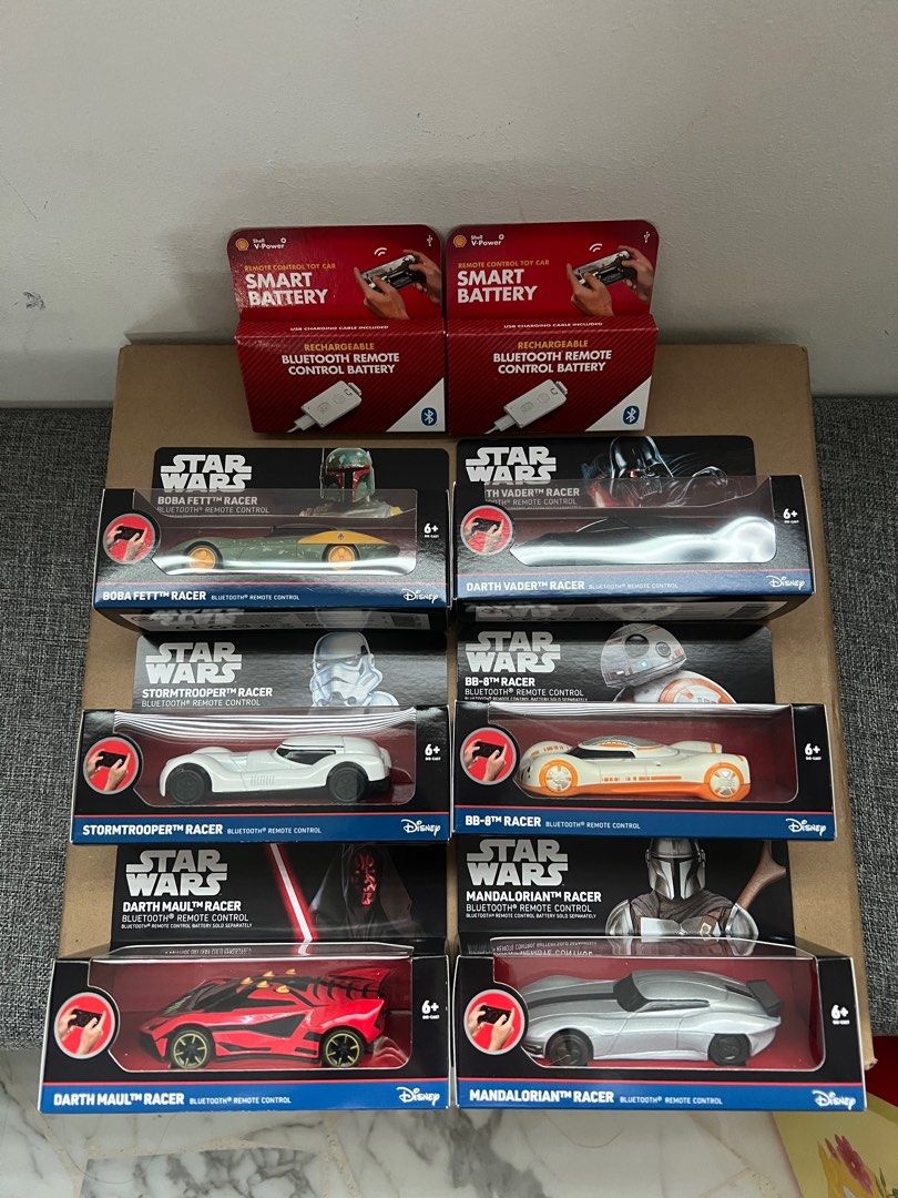 Shell x Star Wars Bluetooth remote control car full set, Hobbies & Toys ...