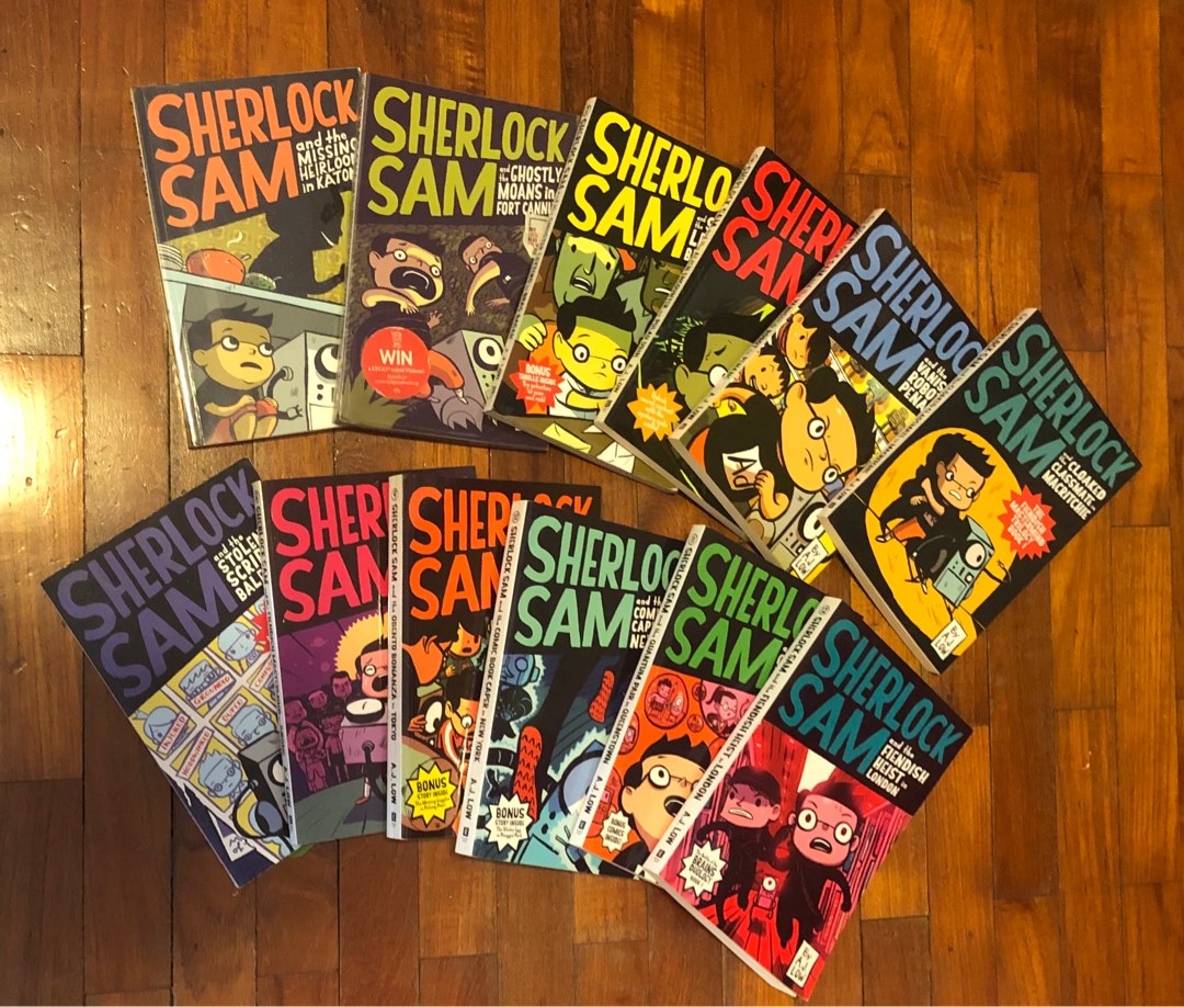 Sherlock Sam books, Hobbies & Toys, Books & Magazines, Children's Books ...