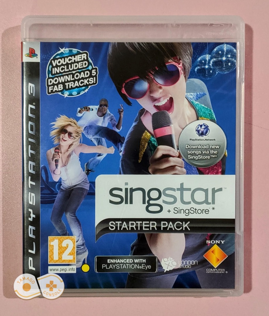 Singstar Starter Pack - [PS3 Game] [ENGLISH Language] [CIB / Complete ...
