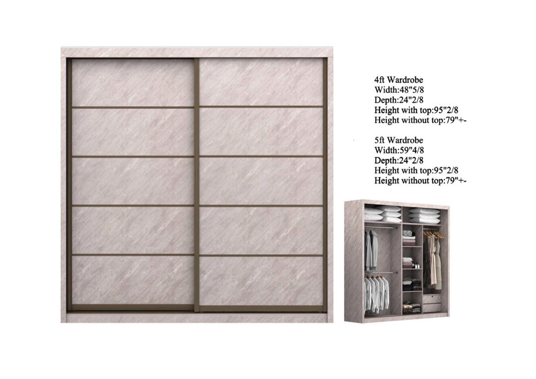 Sliding Modular Wardrobe, Furniture & Home Living, Furniture, Shelves ...