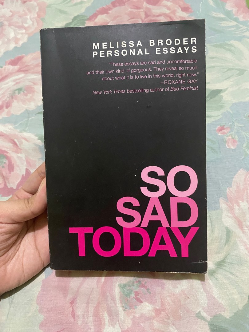 So Sad Today by Melissa Broder, Hobbies & Toys, Books & Magazines ...