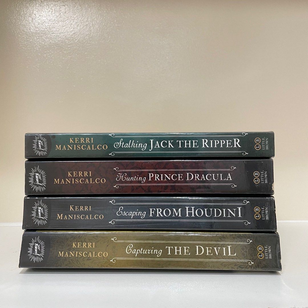 Stalking Jack the Ripper (set) - Kerri Maniscalco, Hobbies & Toys ...