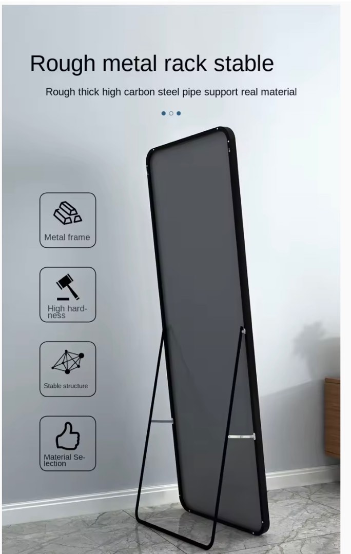 Standing full body mirror, Furniture & Home Living, Home Decor, Mirrors ...