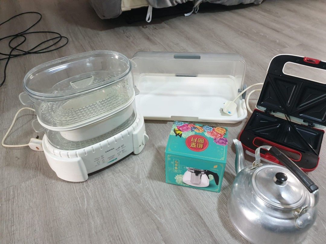 Steamer, Sandwich Maker, Bread box, Furniture & Home Living ...