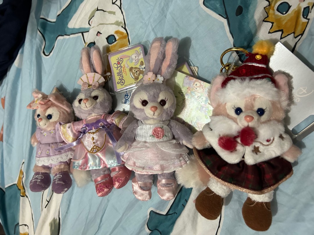 上海迪士尼Stella Lou Linabell keychain公仔, 興趣及遊戲, 玩具 & 遊戲類 - Carousell