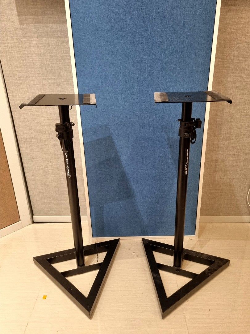 Studio Monitor Speaker Stands - Ultimate Support (Black, Pair), Audio ...