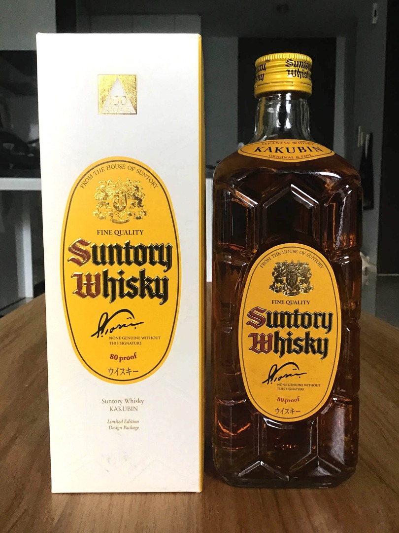 Suntory Kakubin Whiskey Limited Edition 700ml, Food & Drinks, Alcoholic Beverages on Carousell