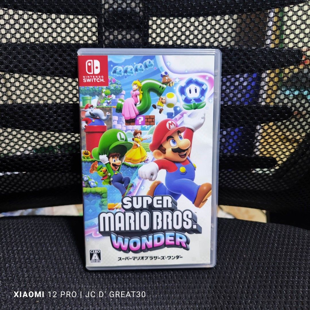 Super Mario Bros. Wonder Switch Game, Video Gaming, Video Games ...