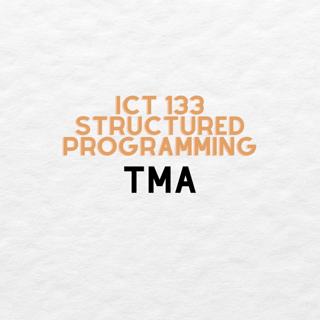 SUSS ICT 133 Structured Programming, Hobbies & Toys, Books & Magazines ...