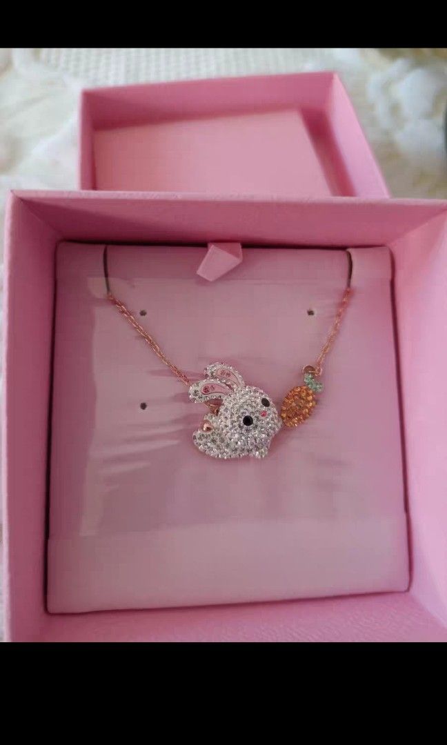 Swarovski rabbit necklace store