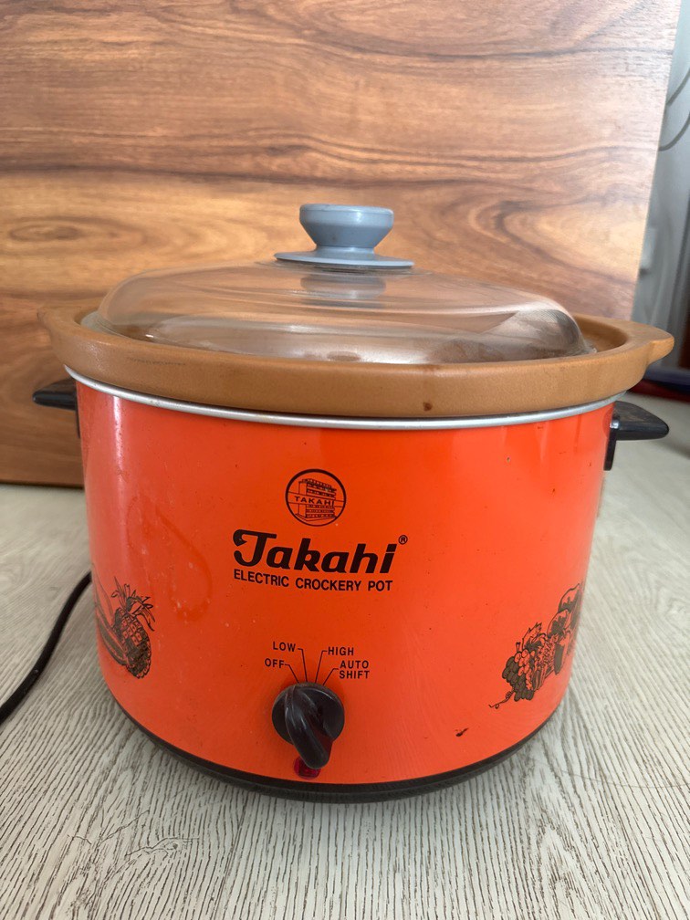 Takahi 5.2l slow cooker, TV & Home Appliances, Kitchen Appliances ...