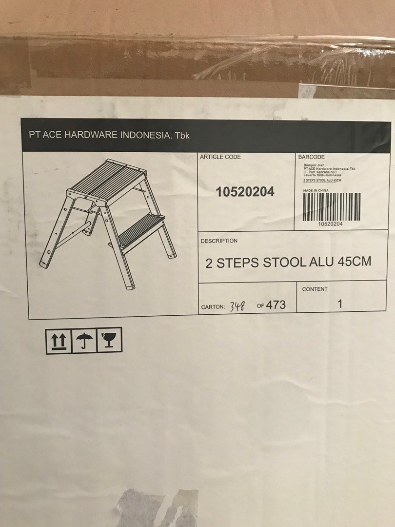 Tangga 2 Step 45 cm Ace Hardware, Perabotan Rumah di Carousell