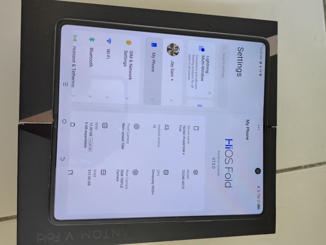 Techno Phantom V fold 5G 12/512 fullset, Mobile Phones & Gadgets ...