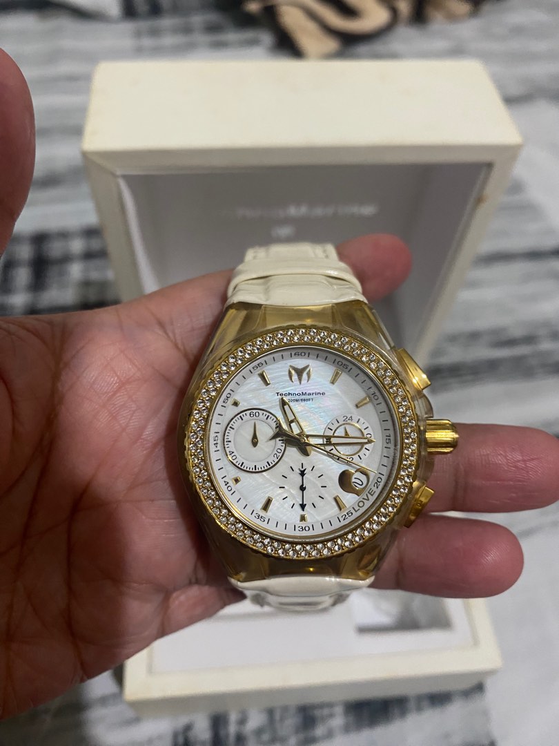 TechnoMarine Cruise Valentine TM-117046, Women's Fashion, Watches & Accessories, Watches on ...