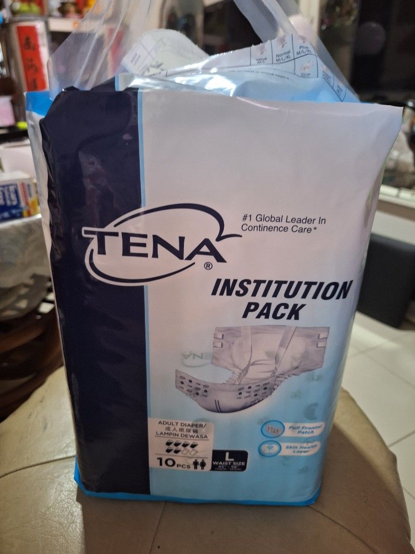 Tena Adult Diapers, Health & Nutrition, Assistive & Rehabilatory Aids ...