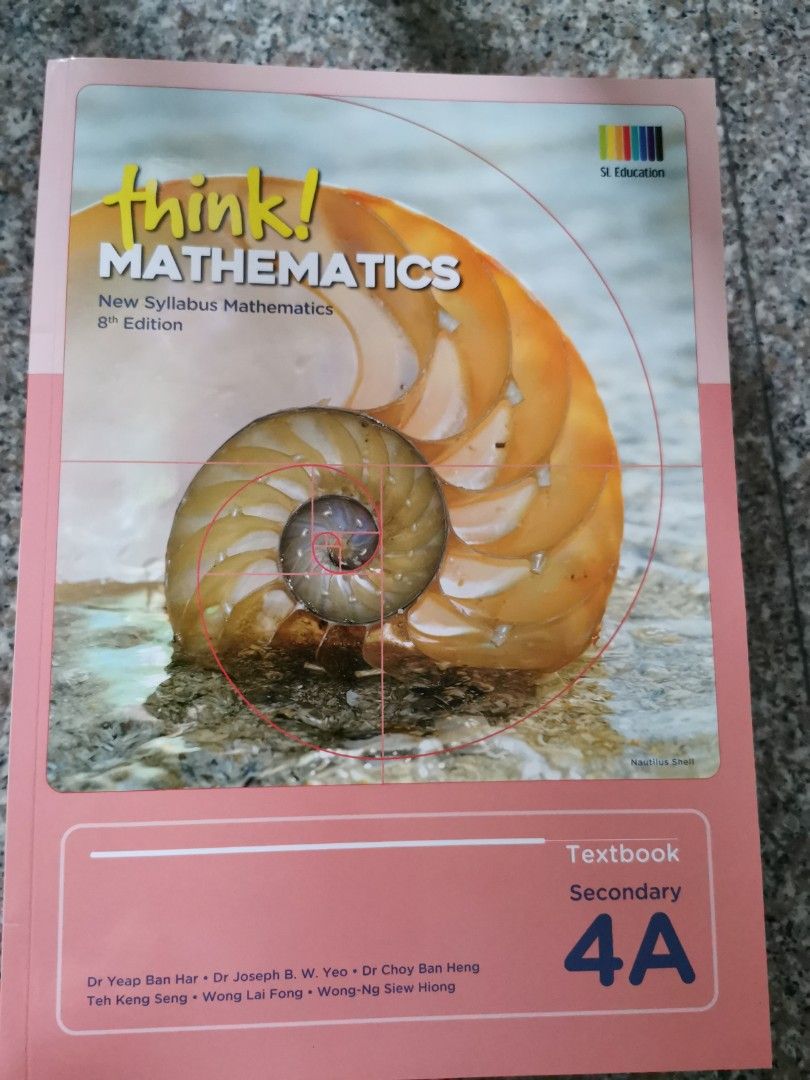Think! Mathematics 4A 8th Edition TB, Hobbies & Toys, Books & Magazines ...