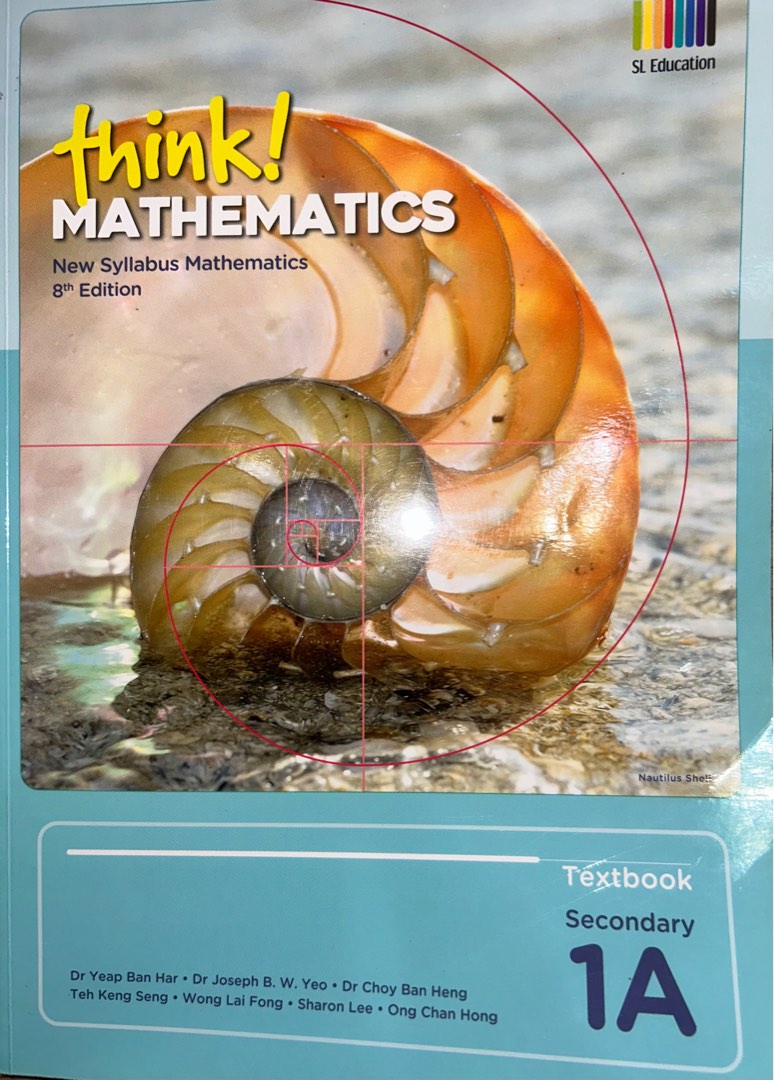 Think! Mathematics Textbook 1A & 1B, Hobbies & Toys, Books & Magazines ...