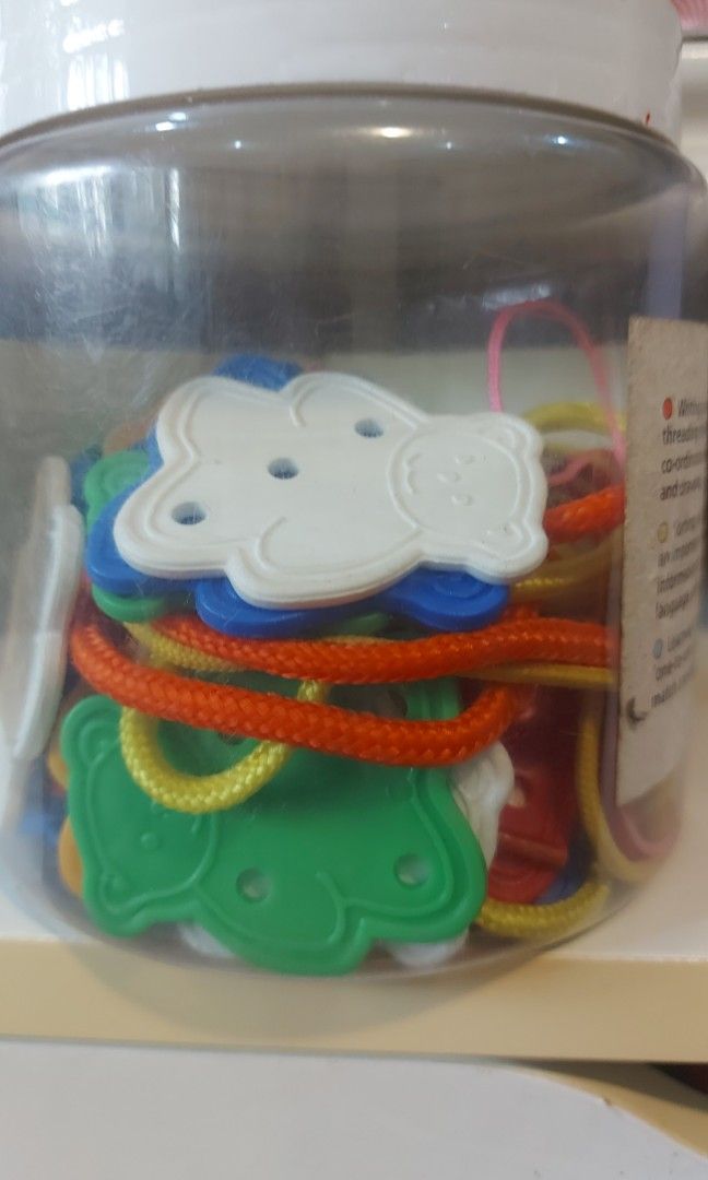 Thready bears lacing game sorting and matching toy #everyonewins ...