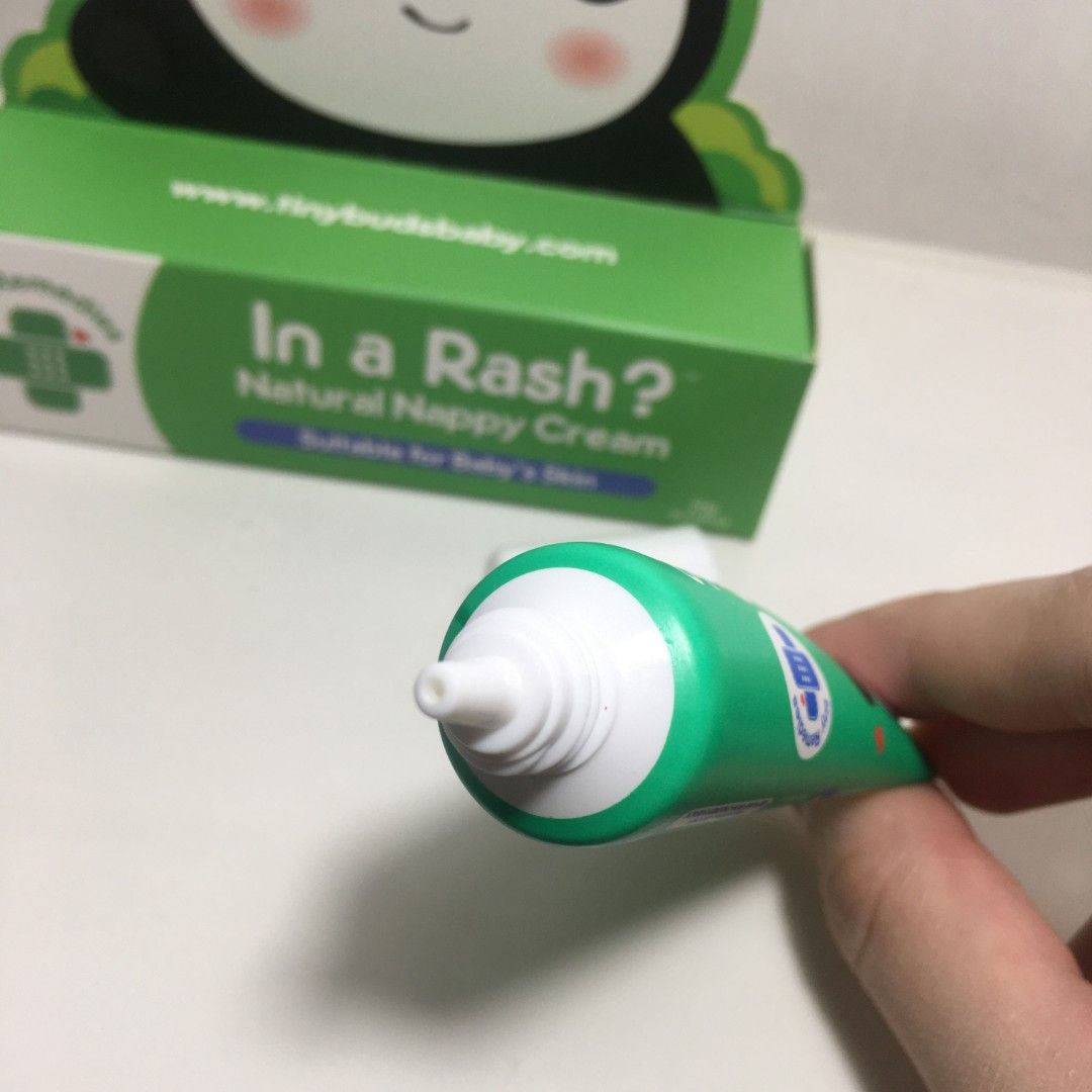 Tiny Buds in a rash natural paraben free nappy cream 20g (exp: Oct. 19 ...