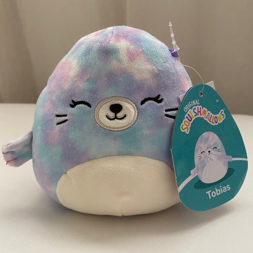 Tobias the Seal 5" Squishmallow, Hobbies & Toys, Toys & Games on Carousell