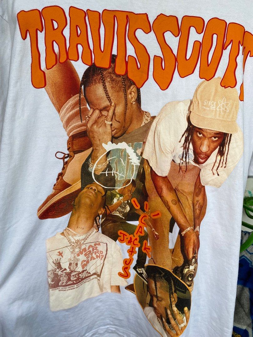 TRAVIS SCOTT, Men's Fashion, Tops & Sets, Tshirts & Polo Shirts on ...
