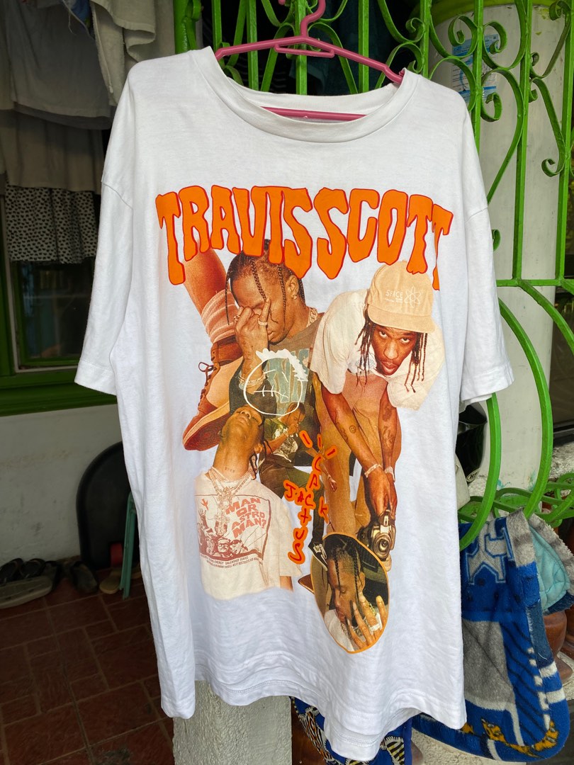 TRAVIS SCOTT, Men's Fashion, Tops & Sets, Tshirts & Polo Shirts on ...