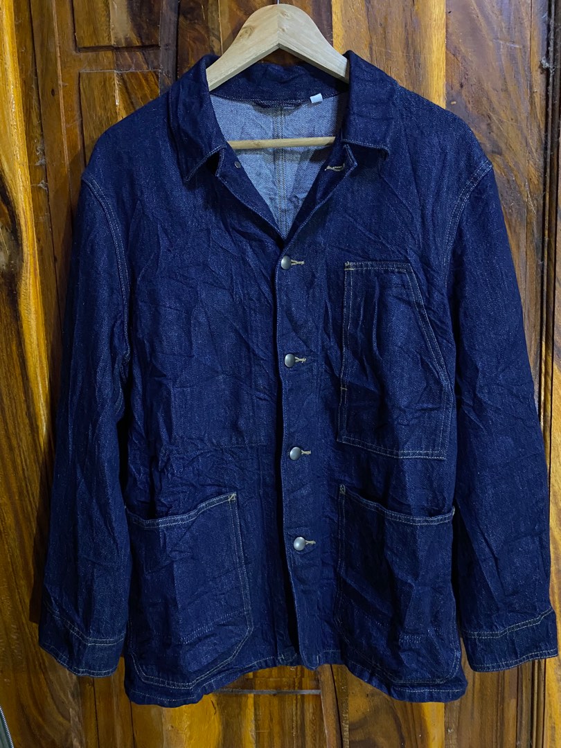 Uniqlo Denim Jacket, Men's Fashion, Coats, Jackets and Outerwear on ...