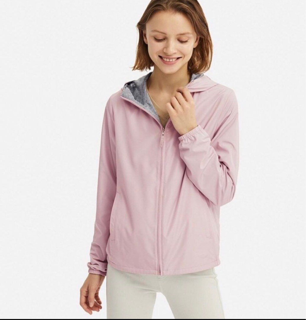 Uniqlo reversible parka waterproof - Small, Women's Fashion, Coats ...
