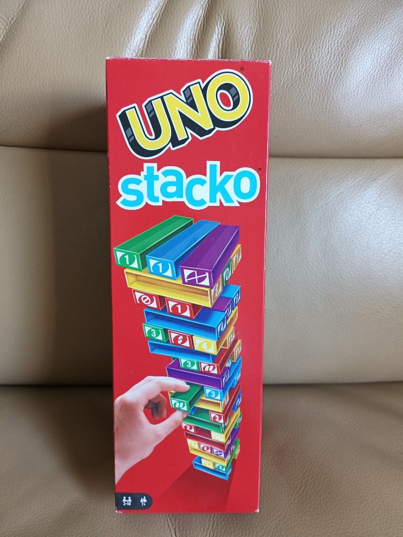 UNO Stacko, Hobbies & Toys, Toys & Games on Carousell