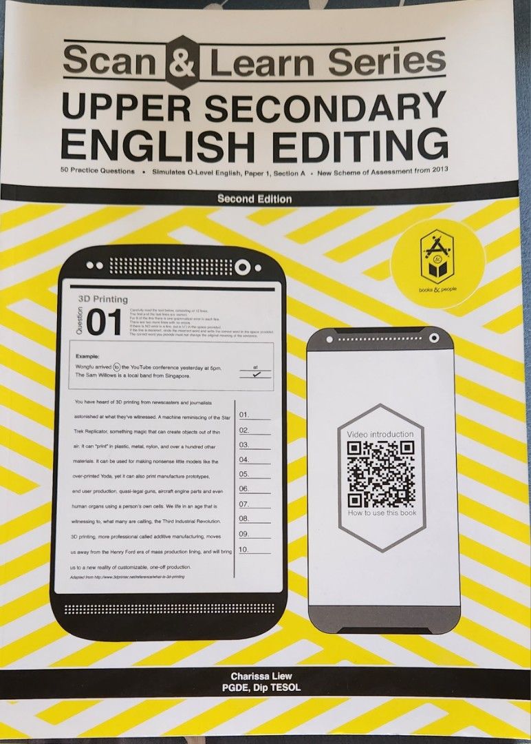 Upper Secondary English Editing, Hobbies & Toys, Books & Magazines ...