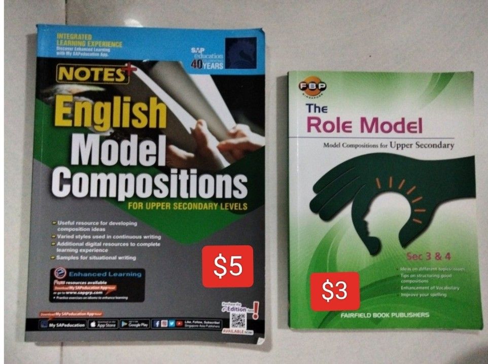 Upper Secondary English Model Conpositions, Hobbies & Toys, Books ...