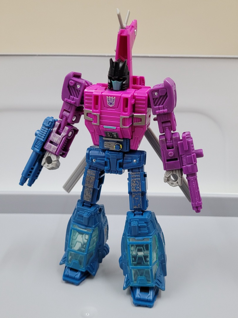 [USED] Hasbro WFC Siege Deluxe Class Transformers Spinister Decepticons ...