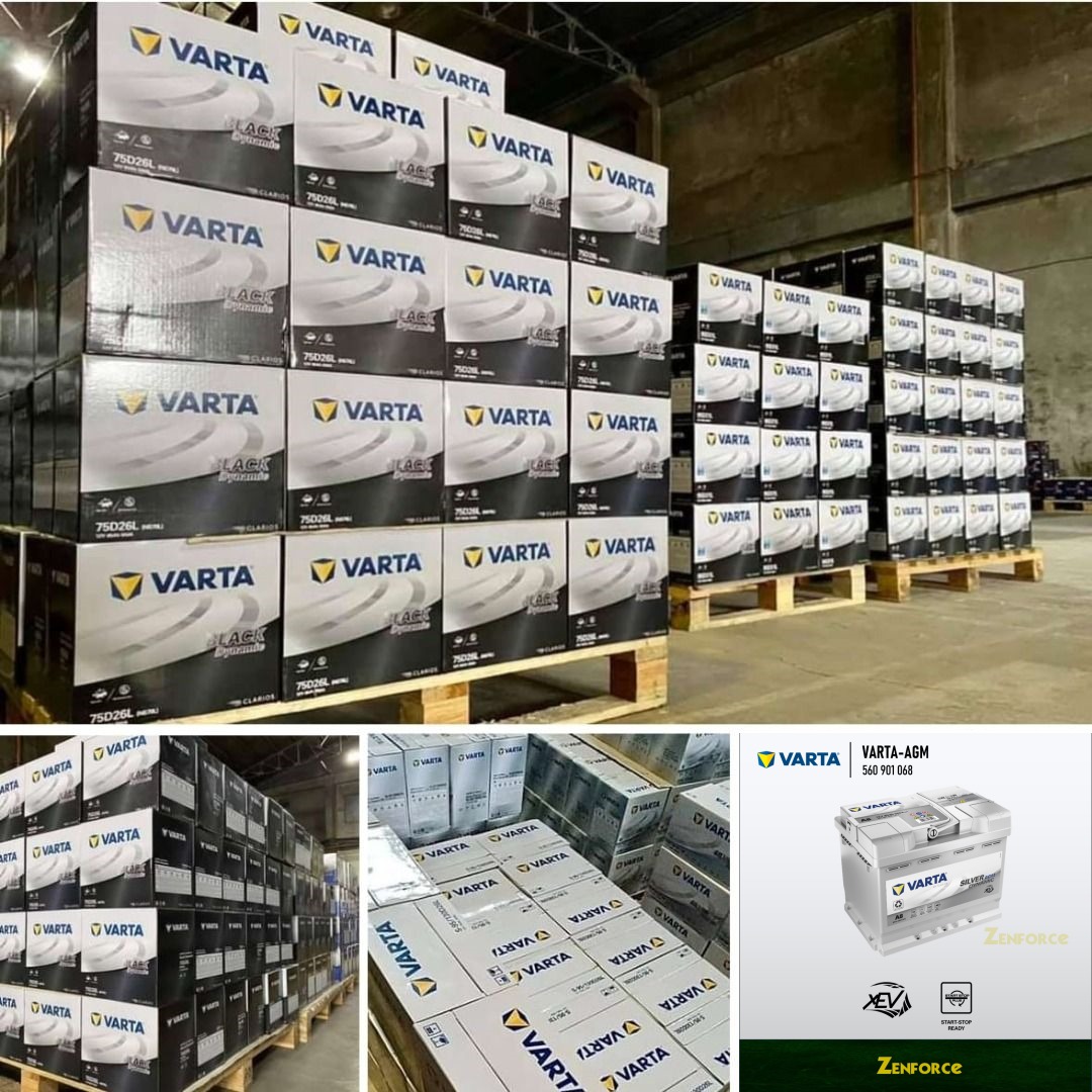 Varta Car Battery | Start-Stop | EV Ready | Silver Dynamic AGM 560 901 ...