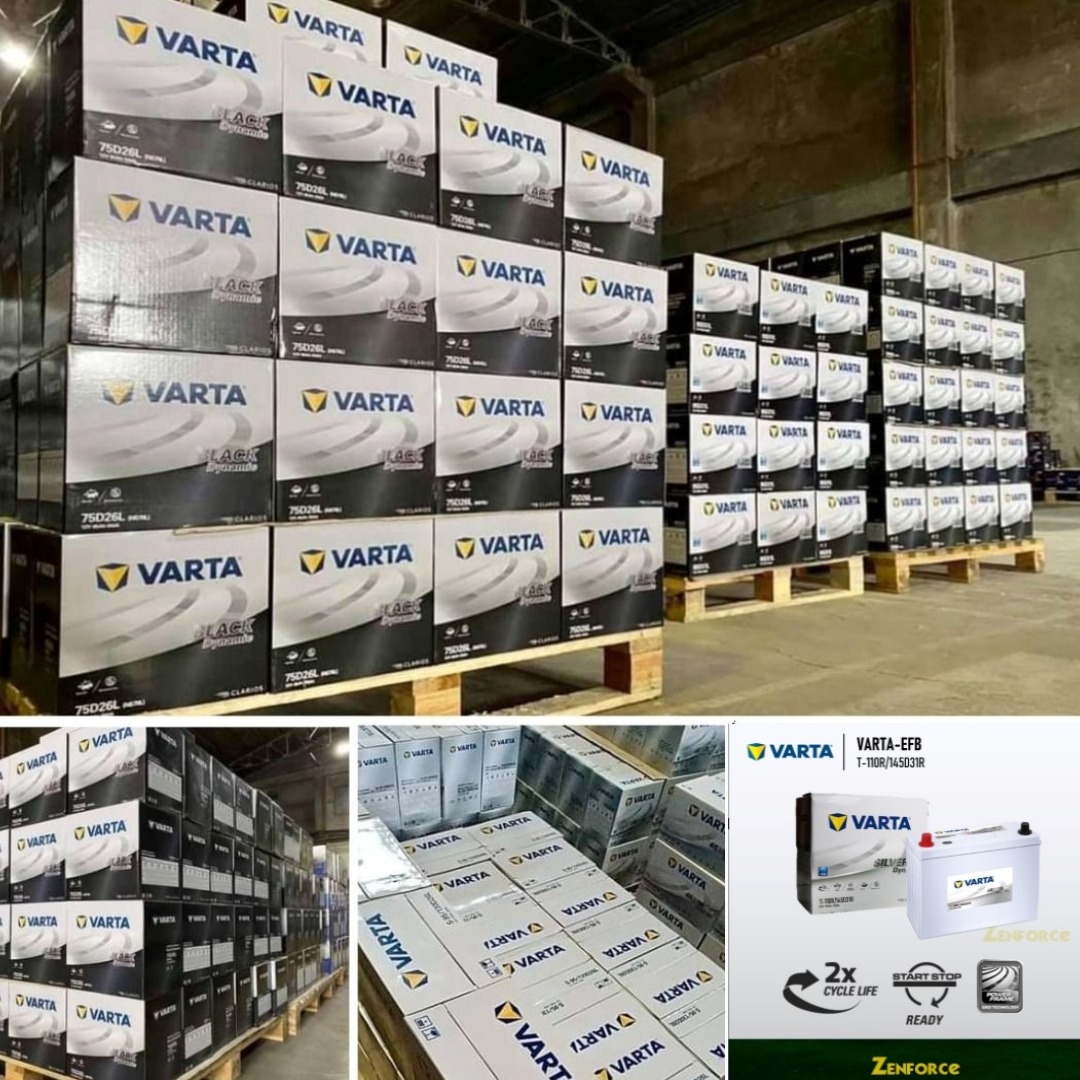 Varta Car Battery | Start-Stop | Silver Dynamic EFB T-110R/145D31R ...