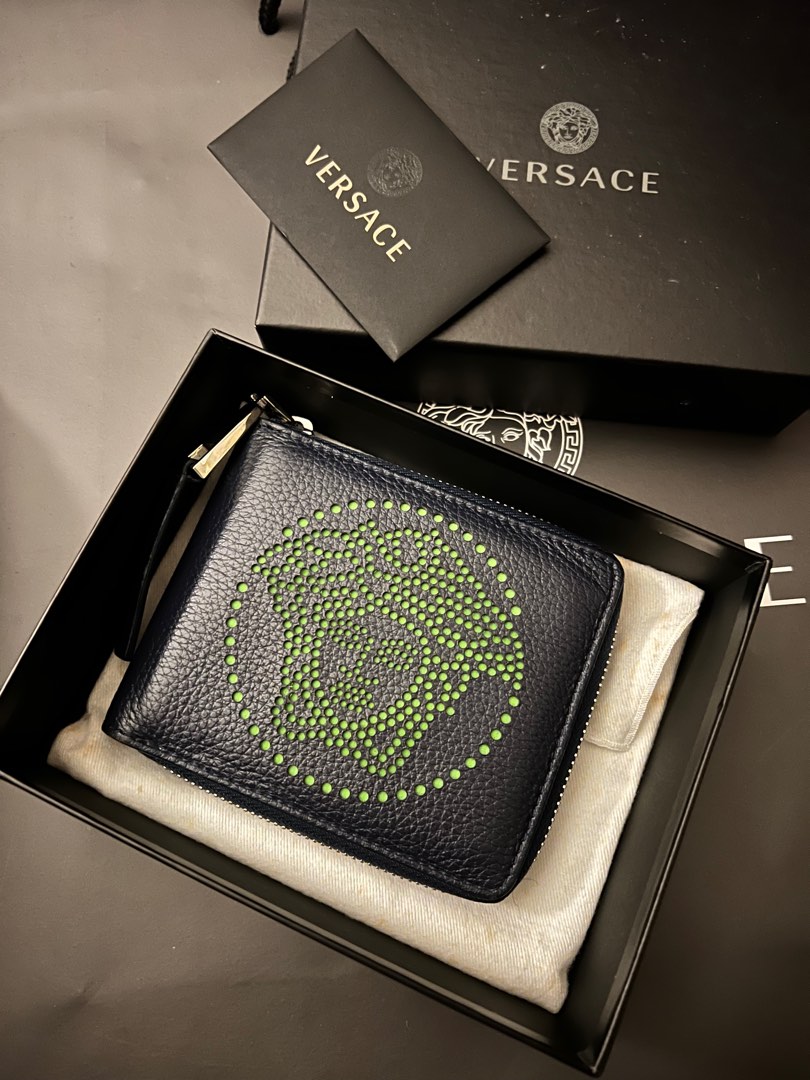 Versace Wallet, Luxury, Bags & Wallets on Carousell