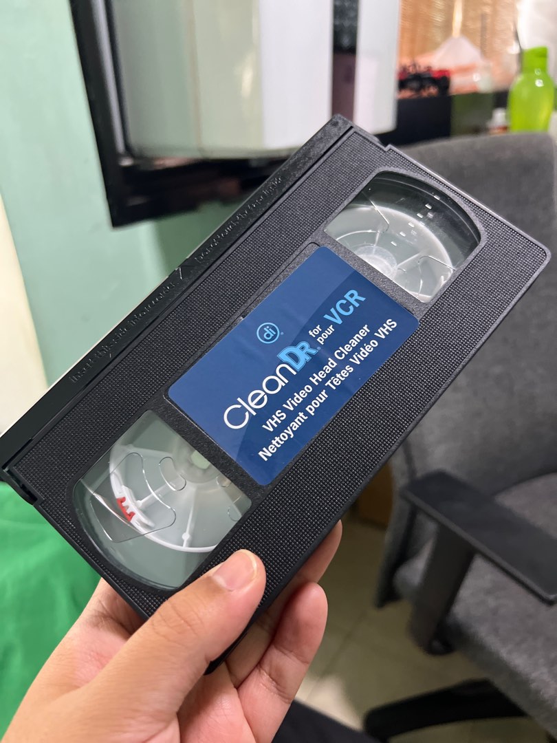 VHS Video Head Cleaner- CleanDR, TV & Home Appliances, TV ...