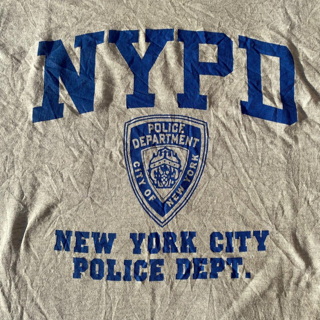 Vintage 1990s NYPD Tee, Men's Fashion, Tops & Sets, Tshirts & Polo ...