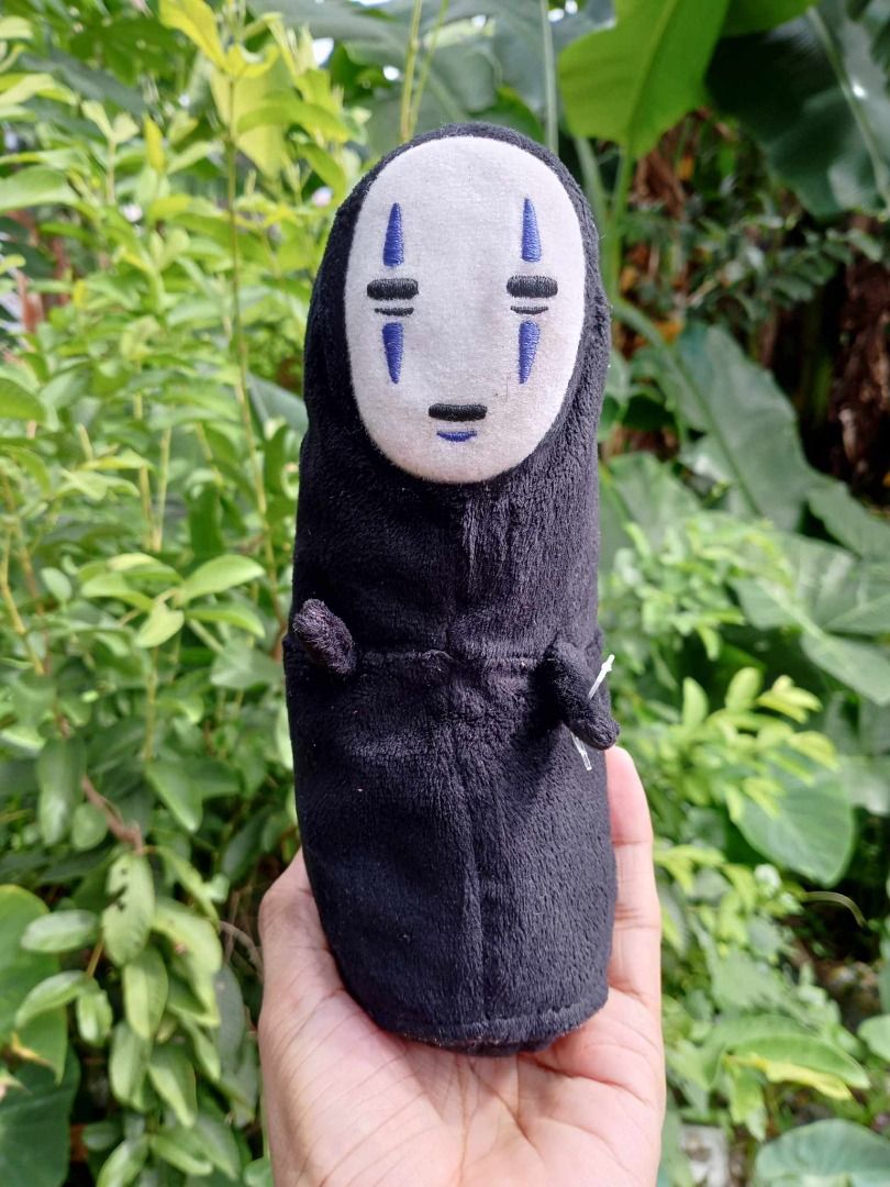 Vintage 8-Inch No Face Spirited Away Studio Ghibli Anime Plush Toy (Sun ...