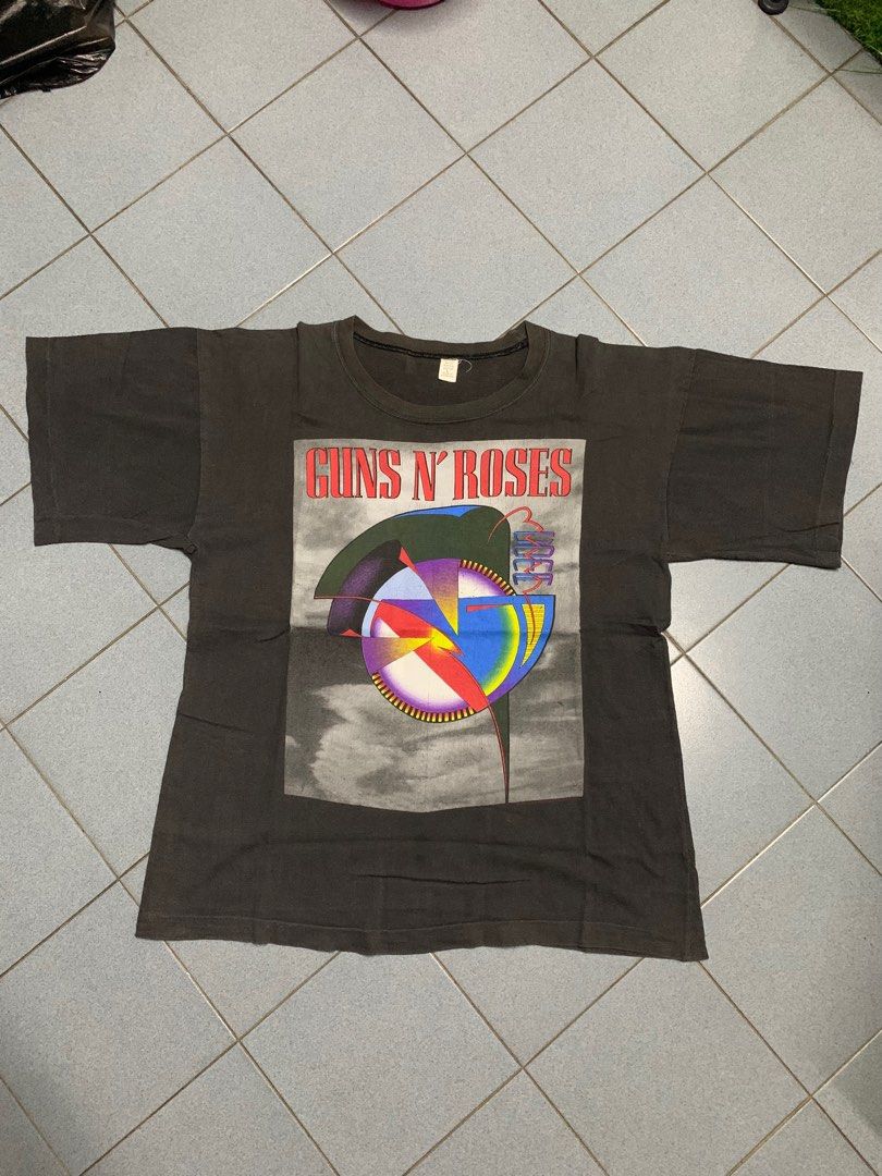 Vintage Guns N Roses 1993 Coma Rock Band T-Shirt Baju Band Vtg, Men's Fashion, Tops & Sets ...