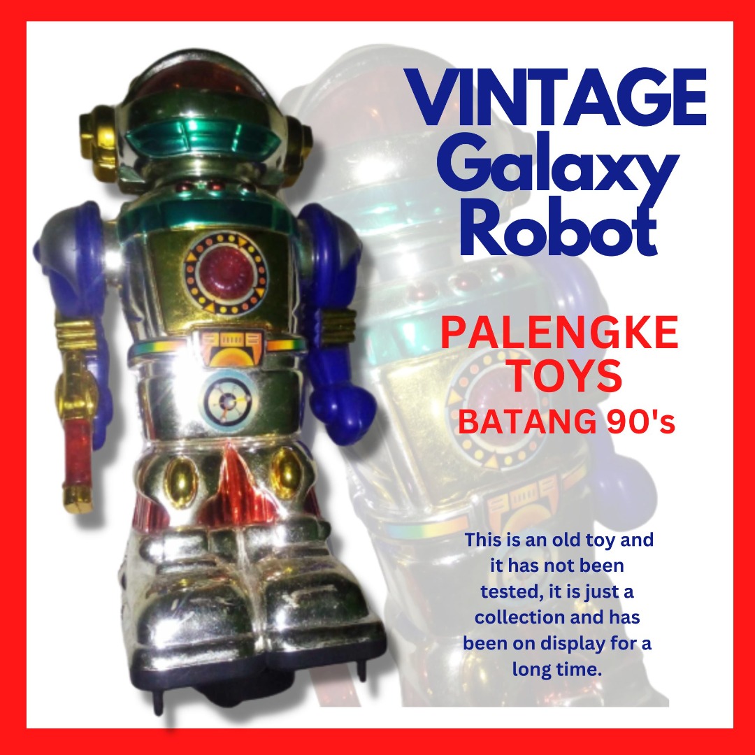 VINTAGE NOSTALGIC GALAXY ROBOT-PALENGKE ROBOT- 1PC, Hobbies & Toys ...