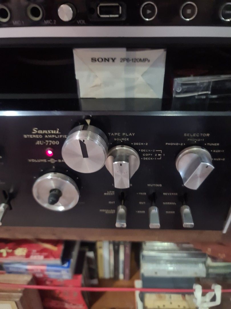 Vintage Sansui AU-7700 Amplifier & Coral Speakers., Audio, Soundbars, Speakers & Amplifiers on ...