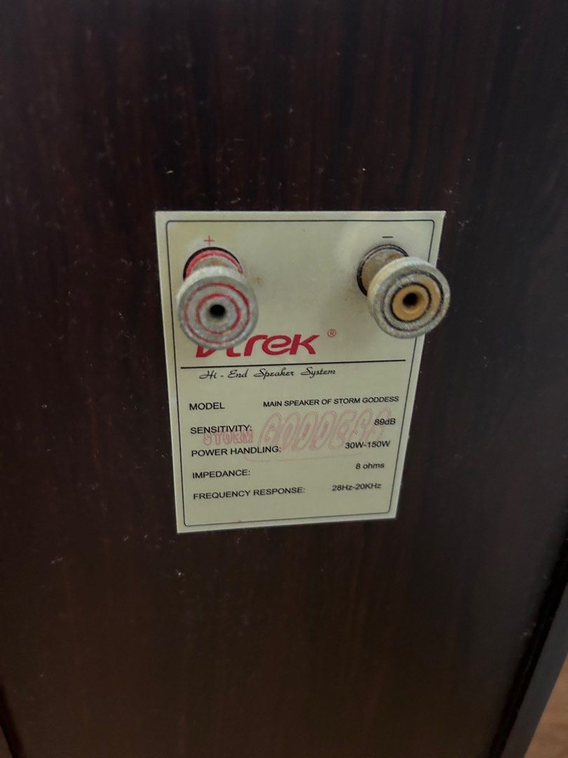 vtrex high end speaker, Audio, Soundbars, Speakers & Amplifiers on ...