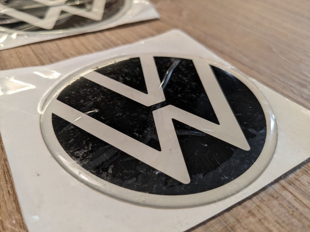 VW Gel Sticker Emblem for Scirocco, Car Accessories, Accessories on ...